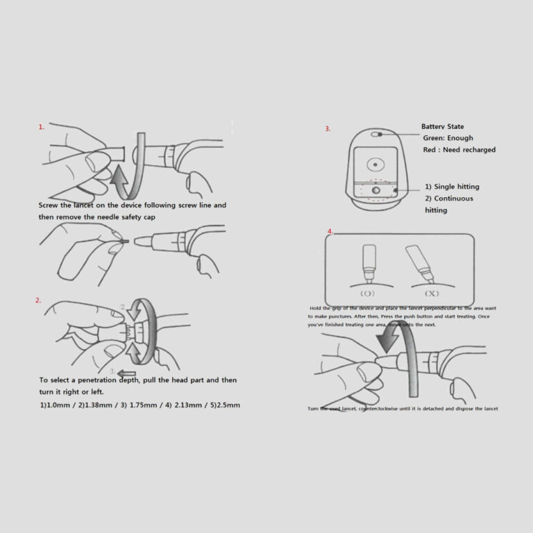 SafeLan Auto Lancing Device / Wireless Type - Acupuncture Buy